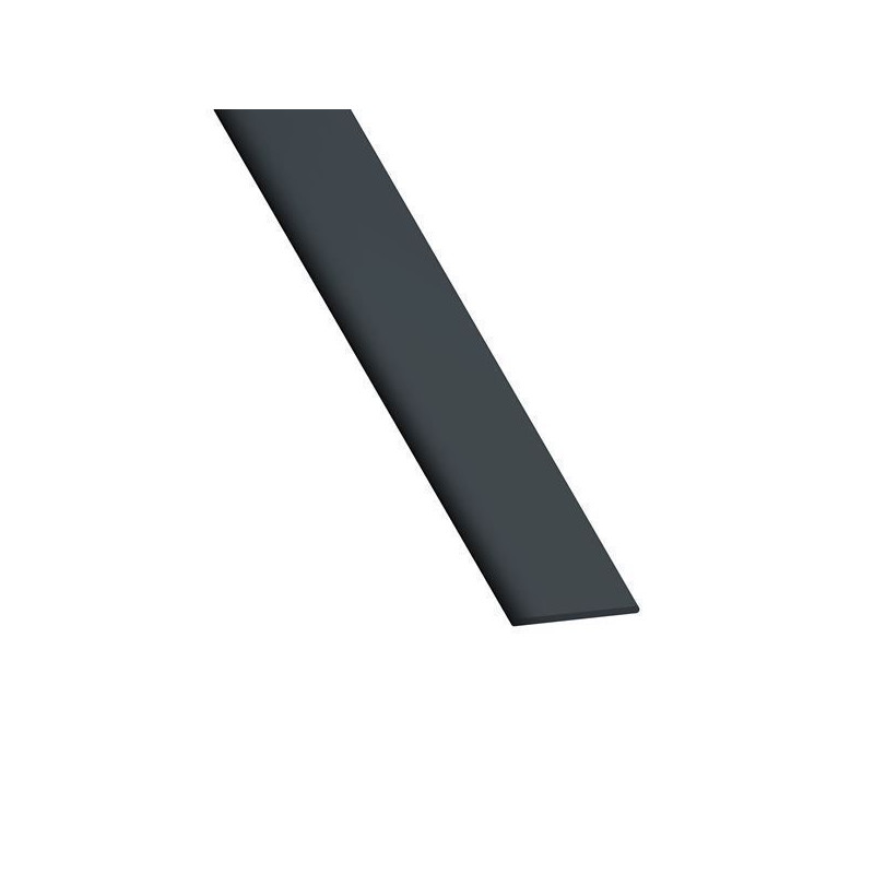 Les Plats en PVC Anthracite d'une longueur de 2 mètres 60.