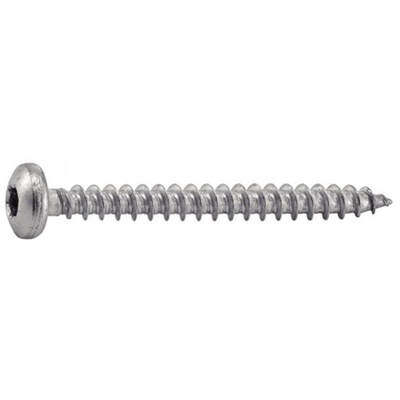 Les Vis à Tôles ou Parker à Tête Cylindrique ou ronde torx en inox A4