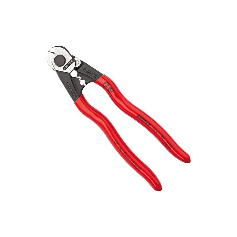 La pince coupe-câbles acier forgé 165 mm de Knipex
