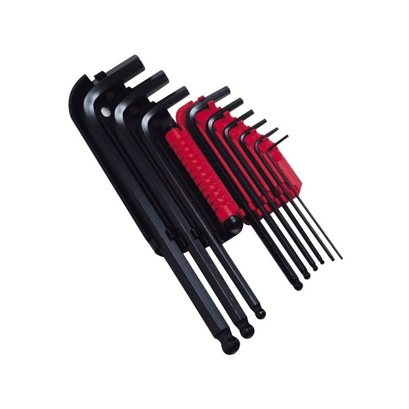 Clé Mâle à Tête Sphérique Jeu de 9 Pièces STANLEY